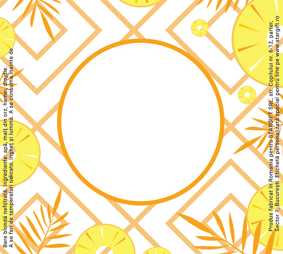 Bere personalizată cu poză - Enjoy the summer | StarGift.ro